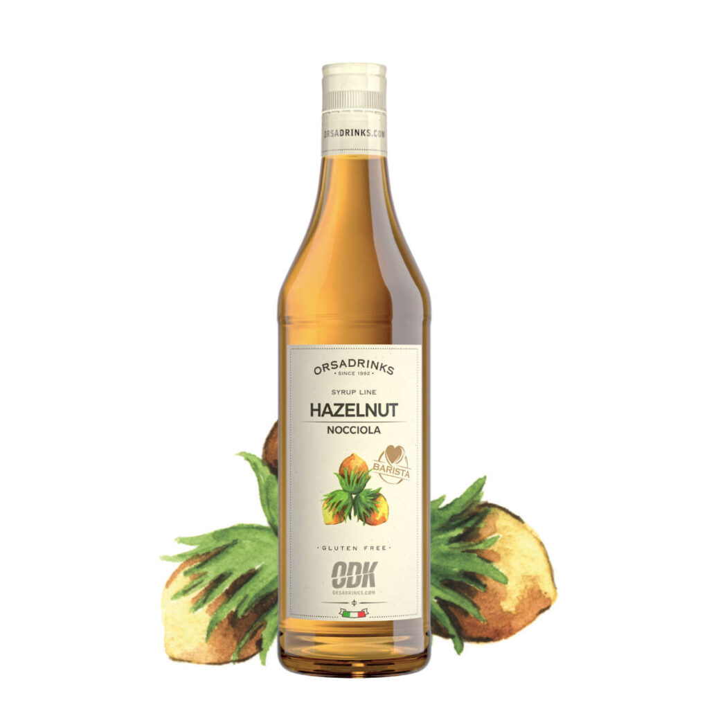 SYRUP AVELLANA (HAZELNUT) 750ML VIDRIO. ODK - Dach